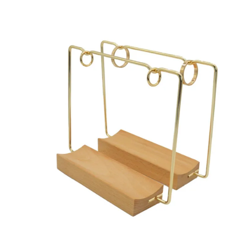 Modern Simple Wooden Calendar Base Desk Calendar Base Kitchen Metal ...