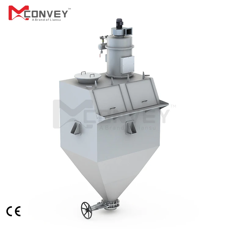 Dust Free Powder Material Manual 25kg Bag Vacuum Loader Dumping Station ...