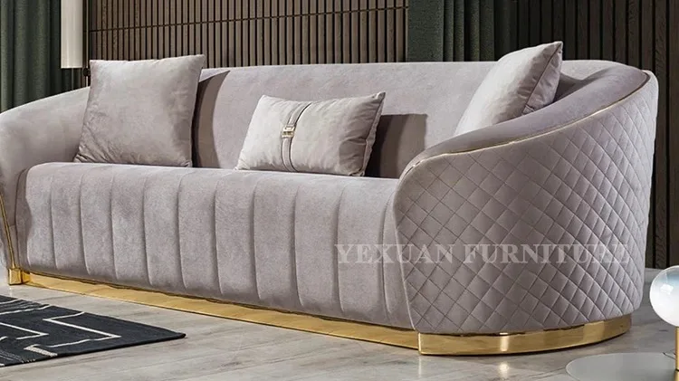 Foshan Manufacture Wholesale Luxury Sofa Set Living Room Modern Home ...