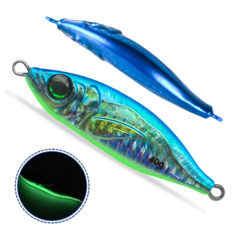 Hot Sell Slow Pitch Jigs Saltwater Jigging Lures Salt Water Offshore ...