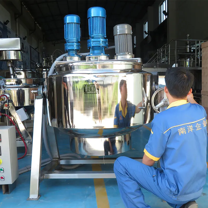 250L Electric Heating Jacketed Dispersing Tank - Nanyang