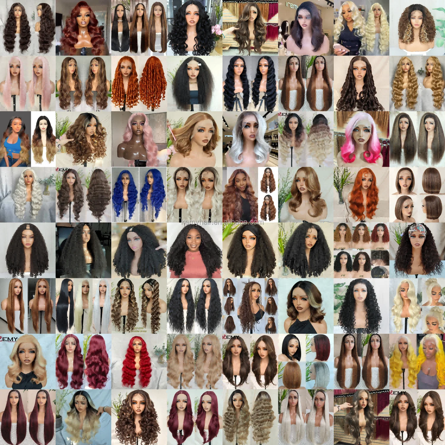 KEMY HAIR Wholesale Raw Indian Hair Bob Wig HD for Lace Frontal
