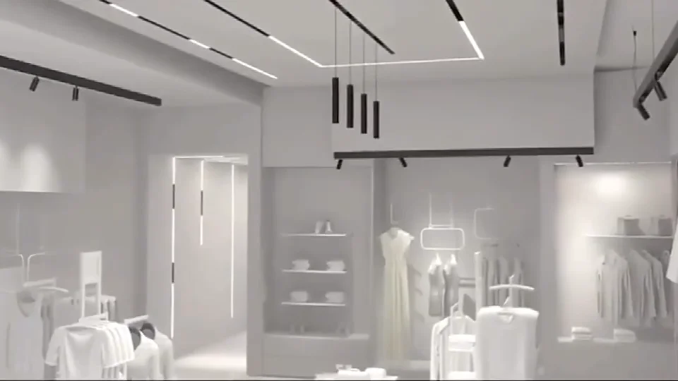 Smart Track Magnetic Lamp 48v 25w 30w Dali Flush Mounted Embedded ...