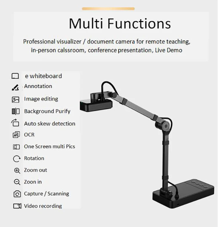 Eloam Visual Presenter Wireless China Document Camera Scanner Wifi ...