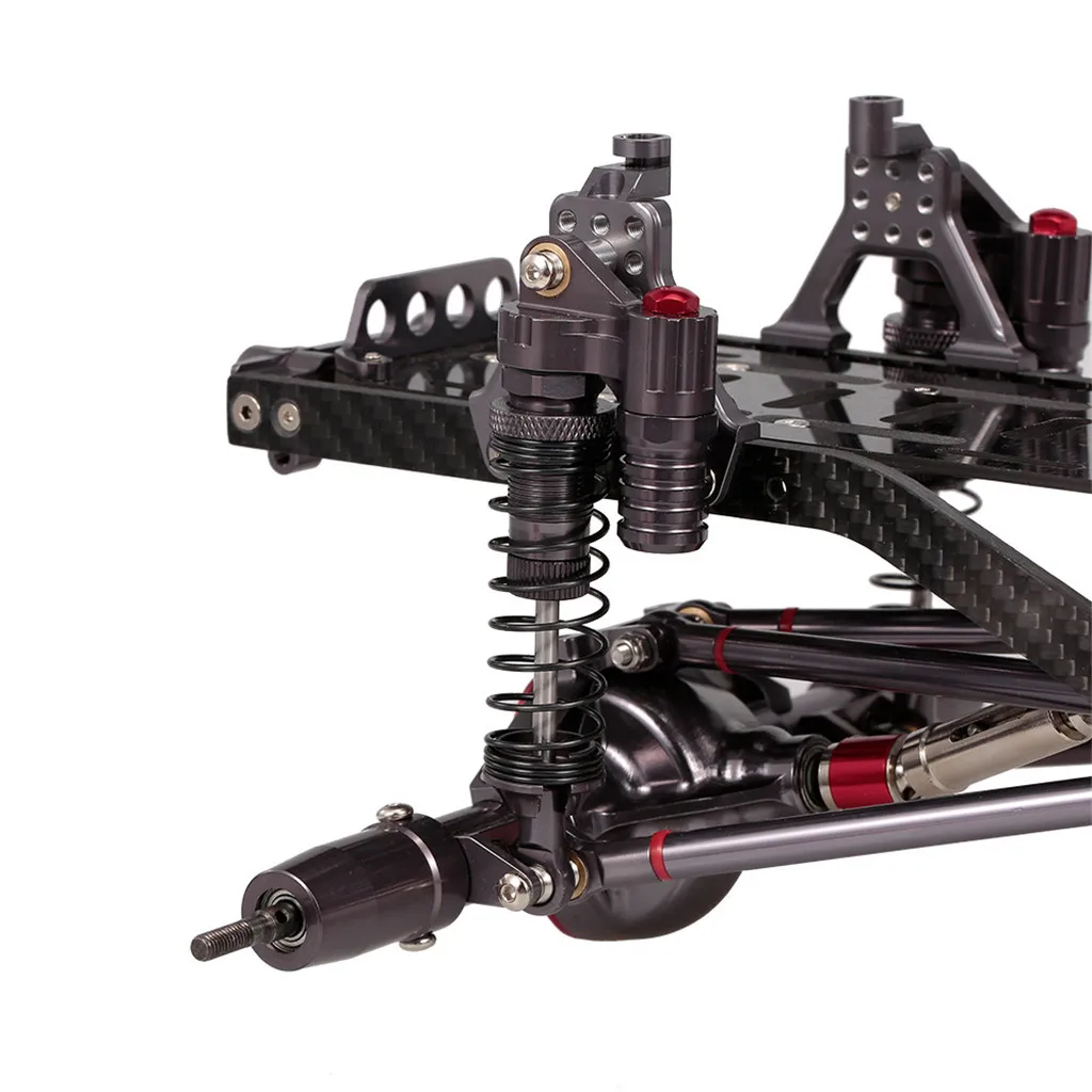 CNC All Aluminum Chassis Kit for 1/10 RC Truck & Crawler