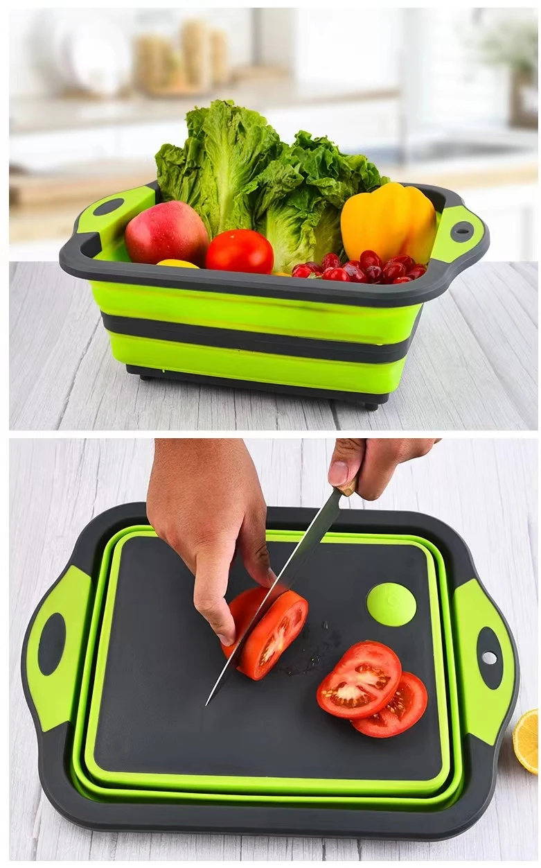 Eco-friendly Folding Vegetable Strainer - Durable & Versatile