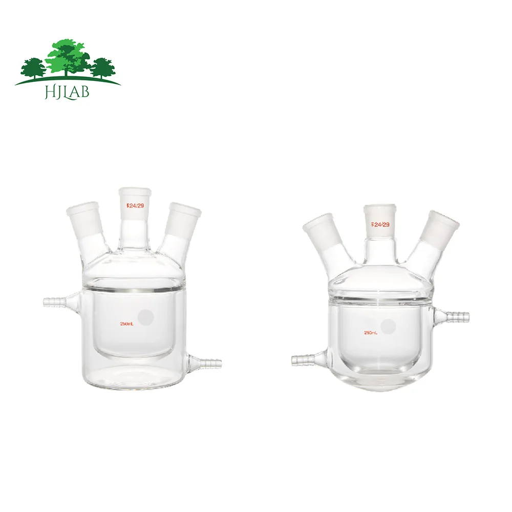 High Quality Chemical Laboratory Glass Equipment Three-port Clip Set ...