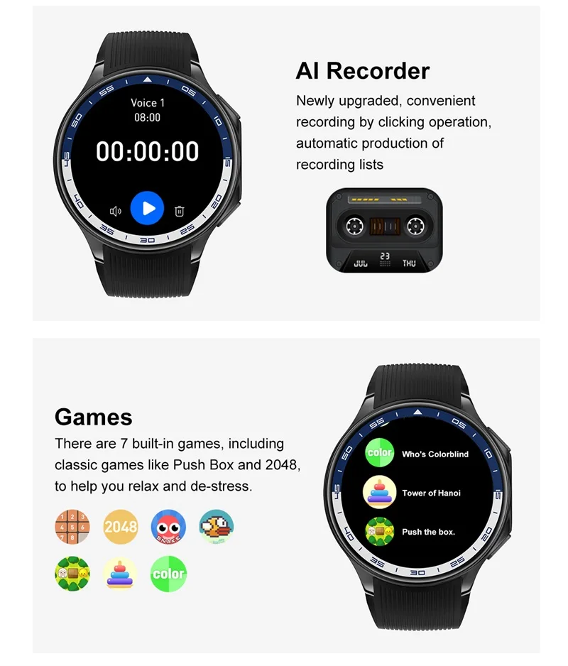 DTNO.1 DT Watch X Smart Watch - Advanced Features & Style