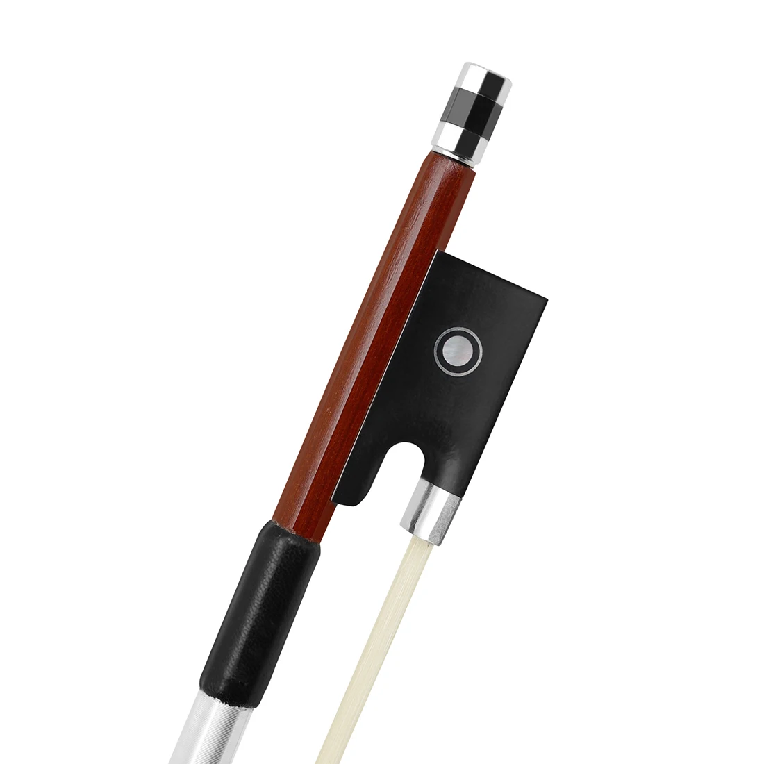 Brazilian Mahogany Red Wood 4/4 Violin Bow Frogs Sheepskin Wrapped ...