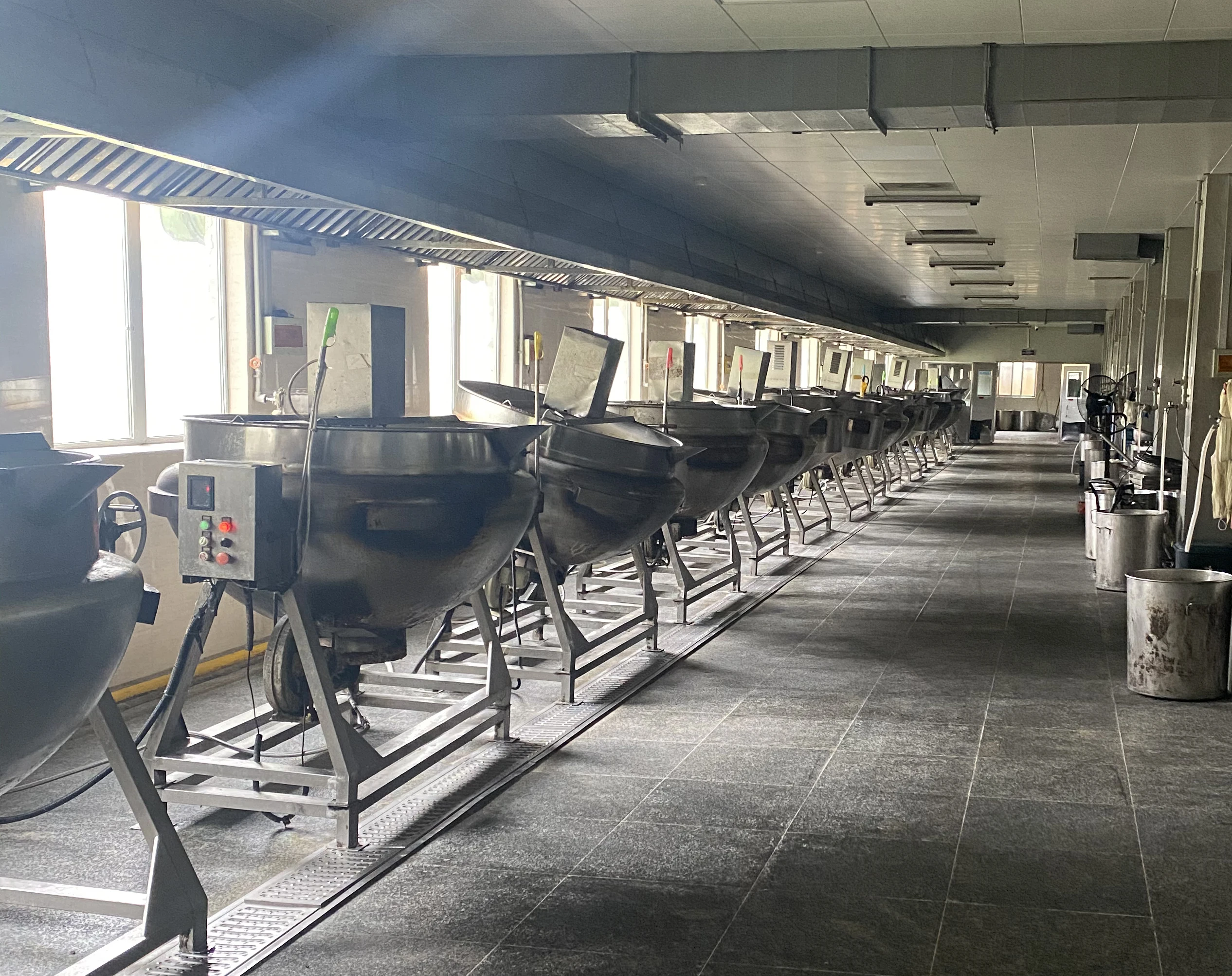 Electric SUS304 Automatic Planetary Stirring Pot for Sale