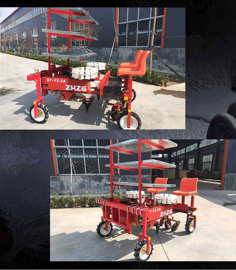 Multirow Heavy Duty Cayenne Seedling Transplanter Machine