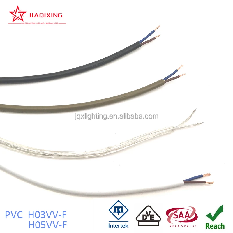 H03vvh2-f Pvc Electronic Wire Cable Cord For Lightings H03vvh2-f H03vv-f H05vv-f Cable ...