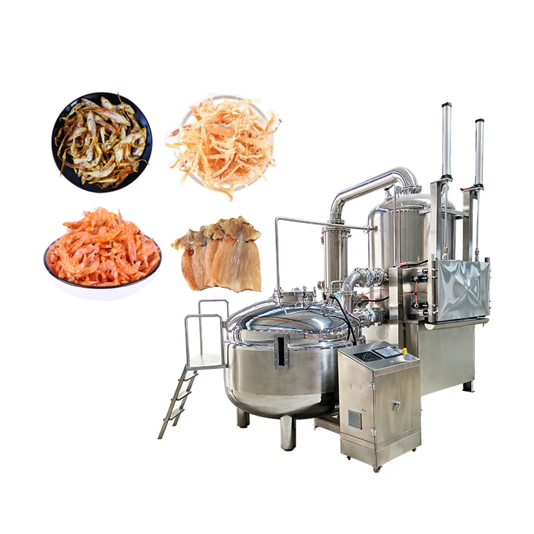 Vegetables and Fruit Seafood French Fries Chicken Vacuum Frying Machine ...
