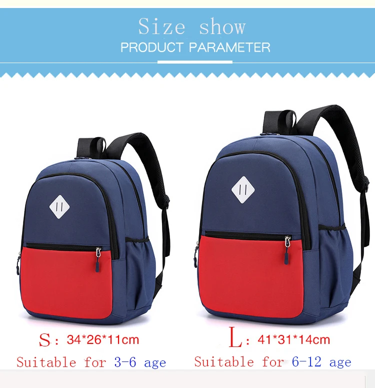Promotion School Backpack Oxford Fabric Custom Teenager Laptop Backpack ...