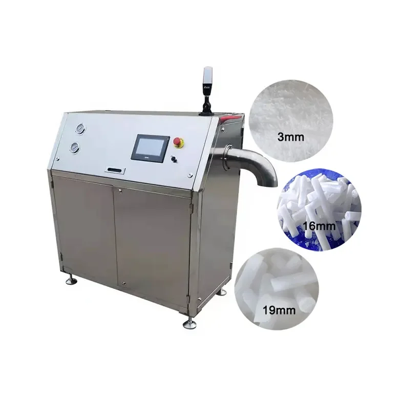 150kg/h Dry Ice CO2 Pellets Making Machine / Small Dry Ice Making ...