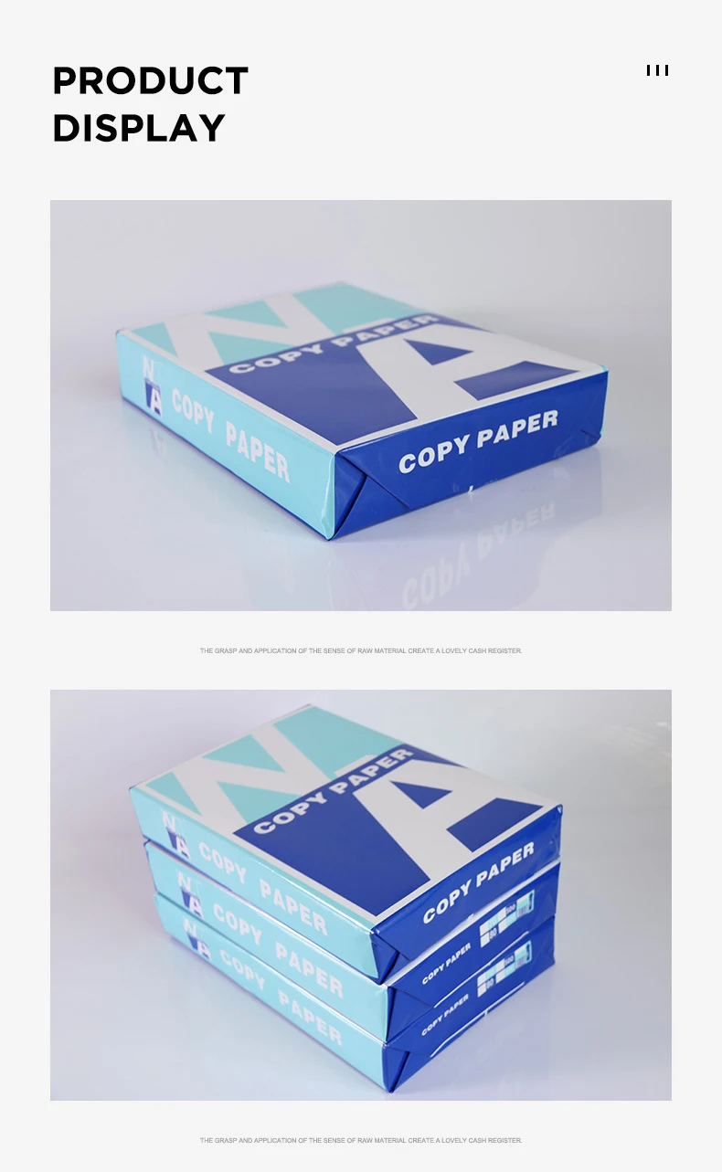 Office School A4 Copier Paper 100% Pure Wood Purpose Copy Paper A4 Pulp Office A White A3 A4 70g ...