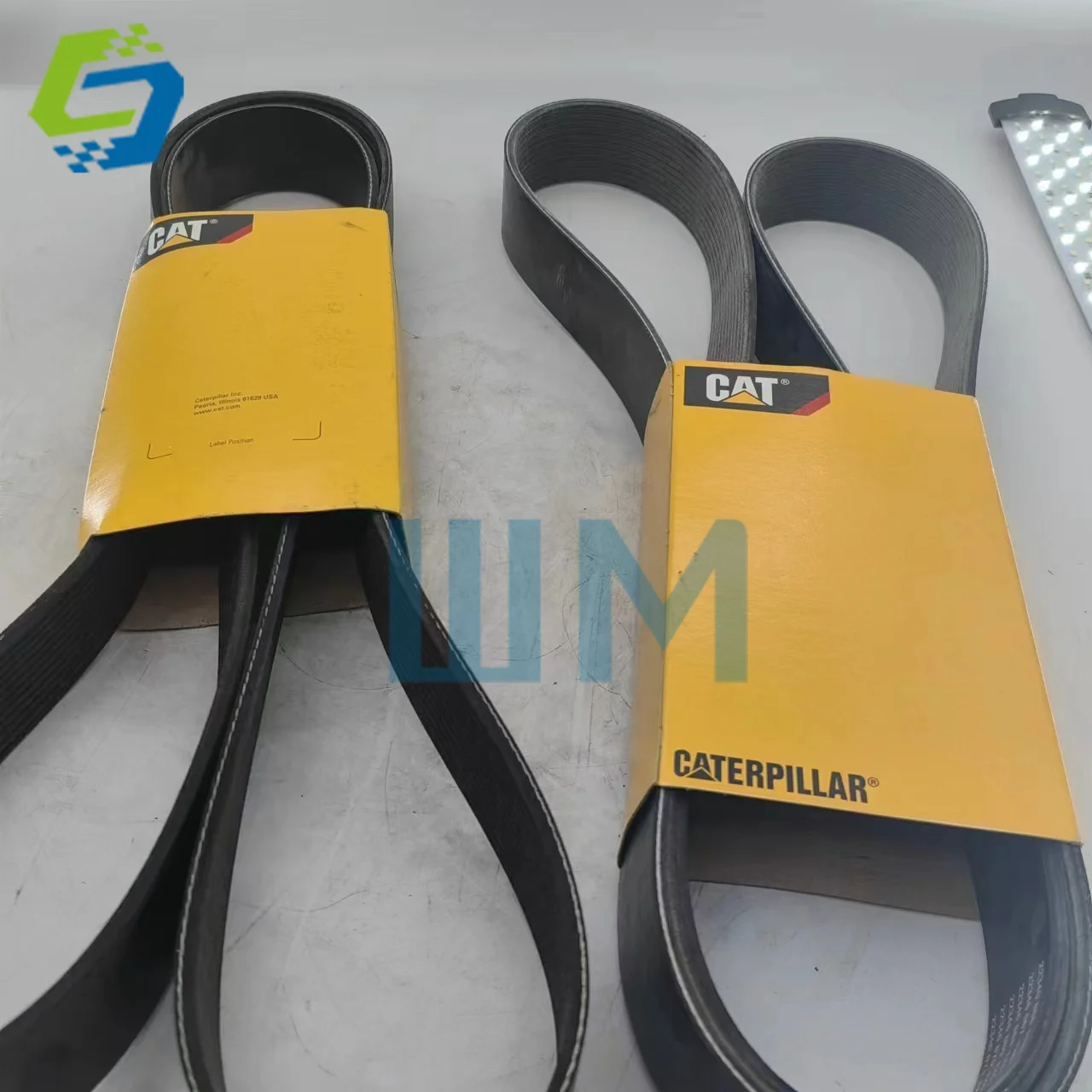 E336d2 330d2 Engine Fan Belt 12pk2100 Excavator Parts C9 Engine Belt ...