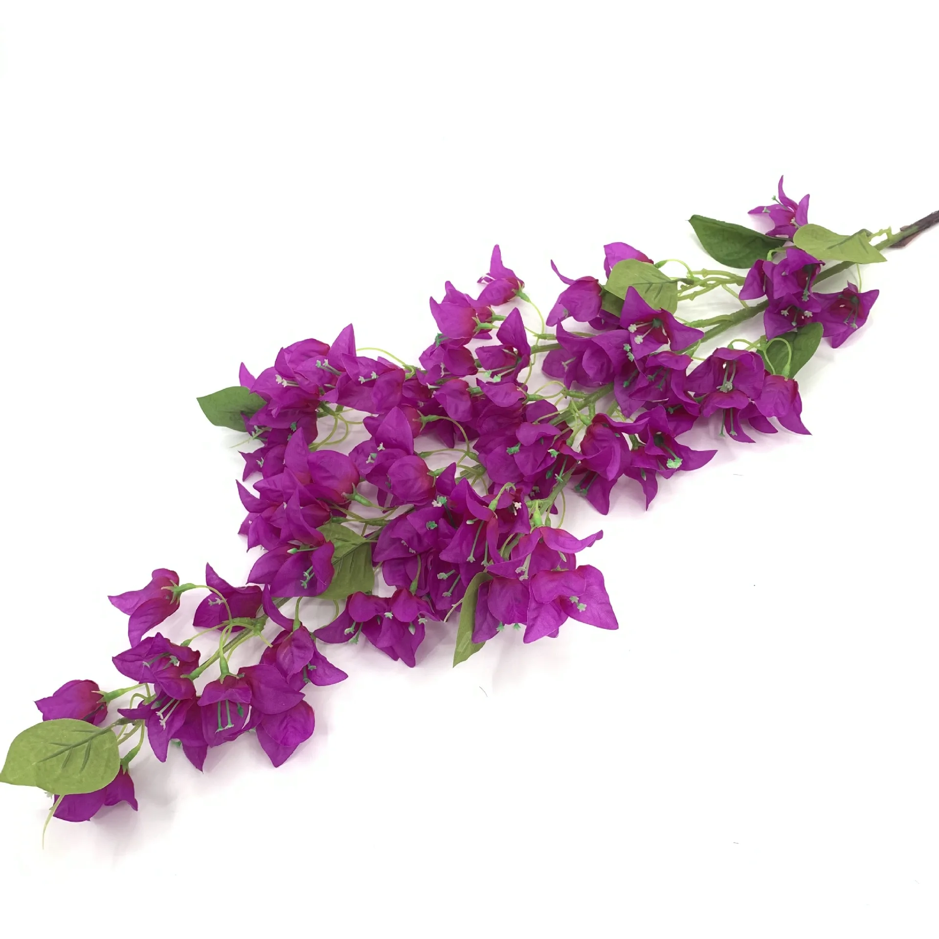 EG-G624 Artificial Bougainvillea Silk Vines Hanging Flower Stems for ...