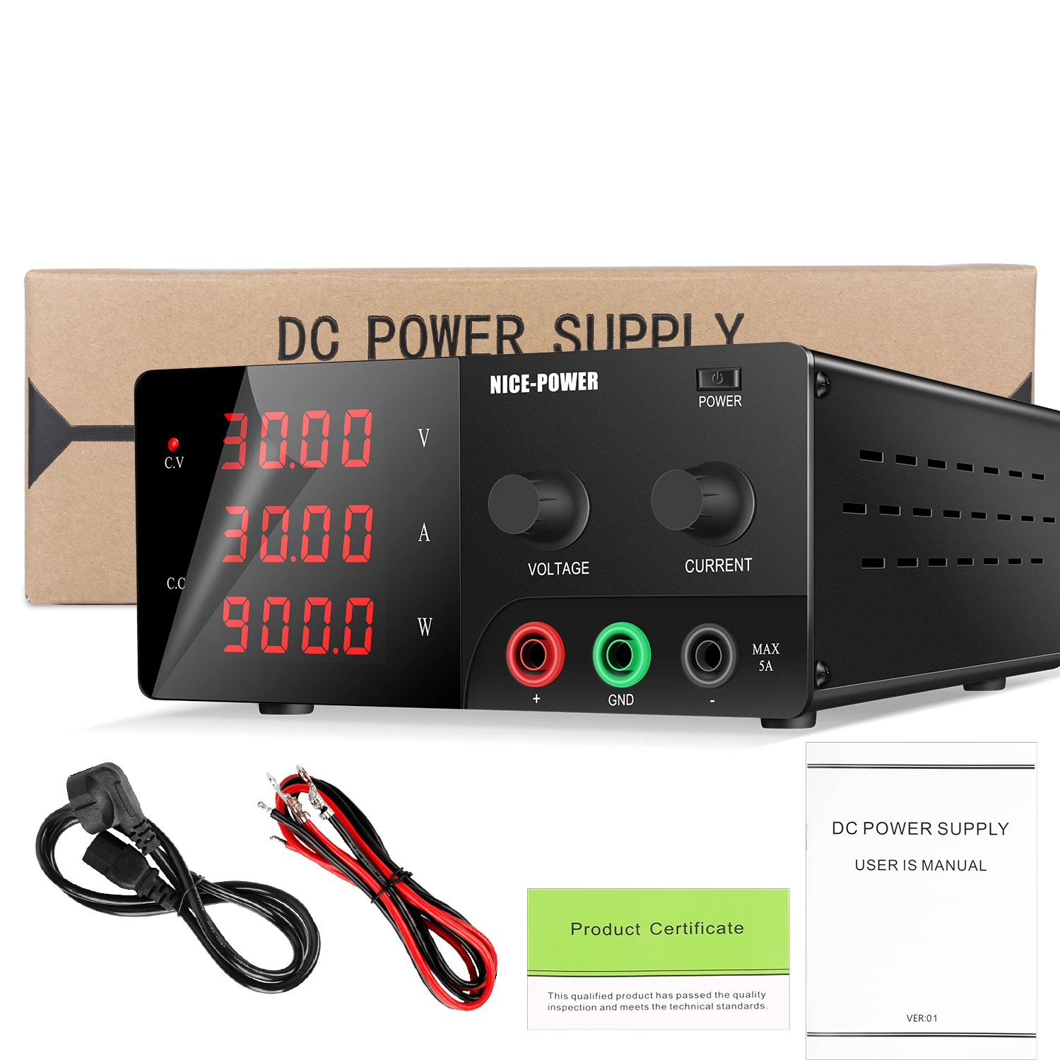 Nice-power R-sps3030 30v 30a 900w High-power Laboratory Switching Power Supply Current And ...