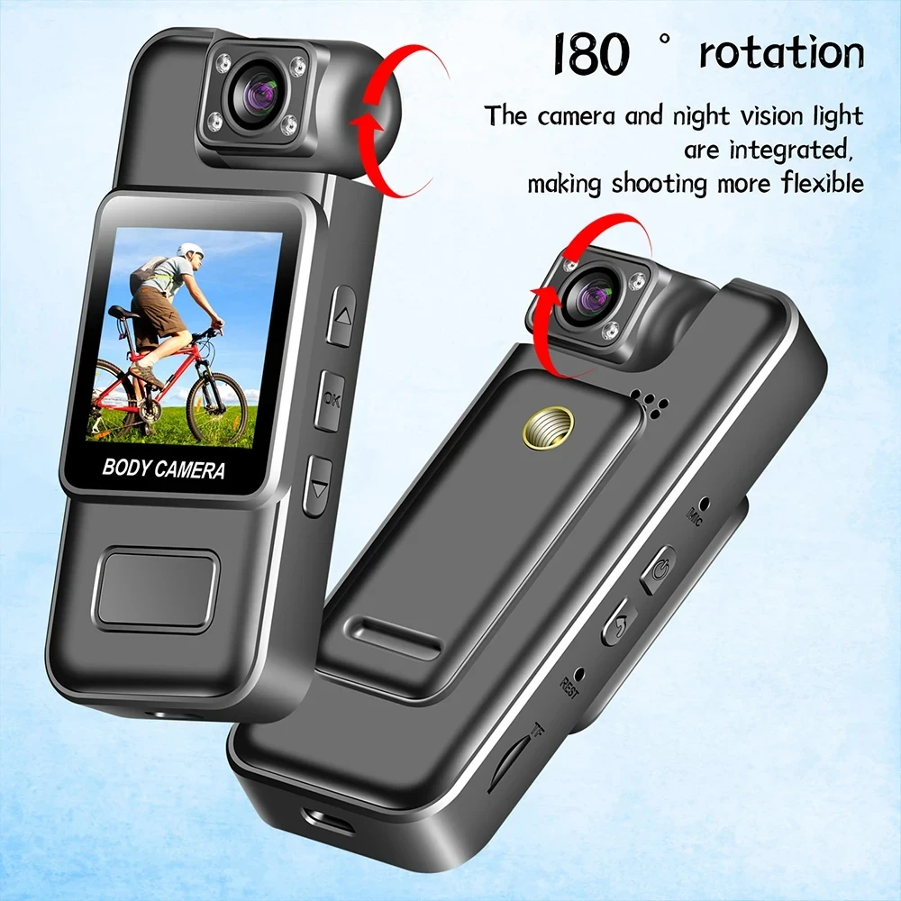 Ultra HD 4K Wifi Mini Camera - Body Cam with Night Vision