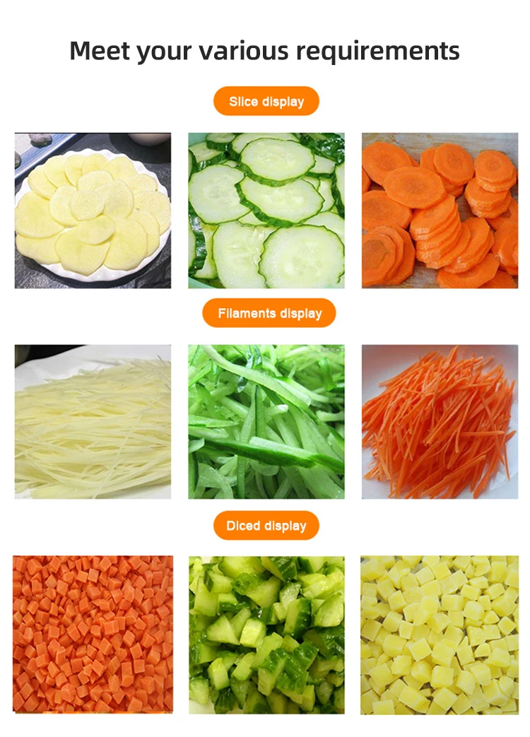 Multifunctional Electric Kitchen Chopper Vegetablemultifunct Slicer ...