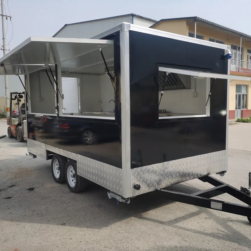 Stainless Steel Food Trailers - Fully Equipped & Durable