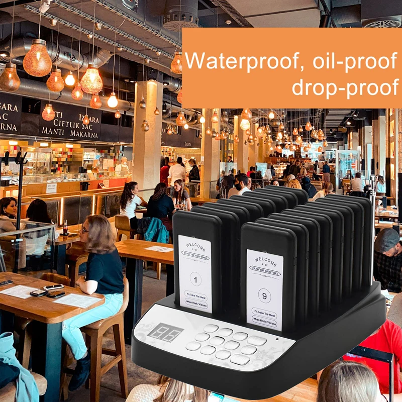 Private Model16 20 Smart Pager Table Restaurant For Staff Calling ...