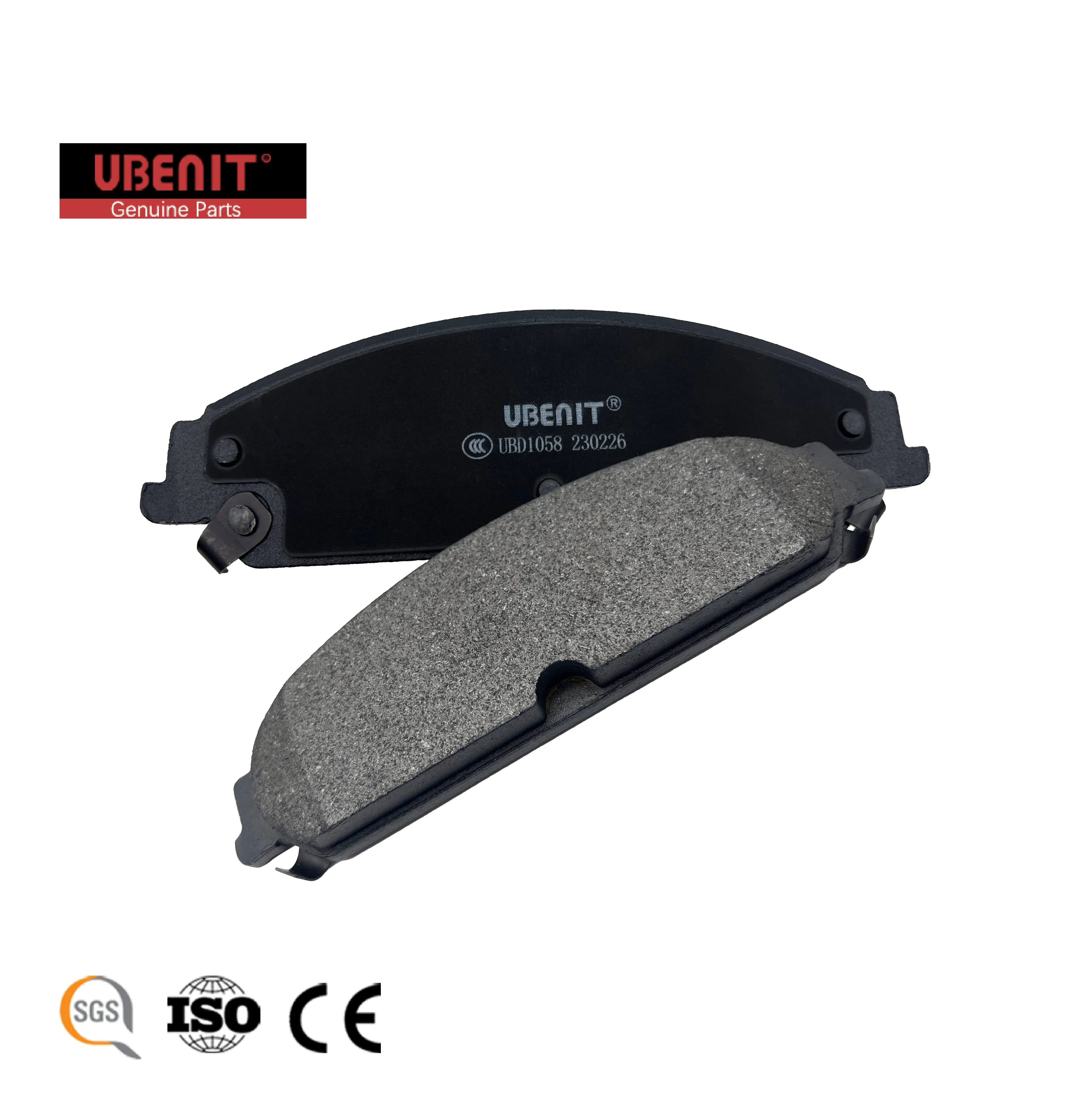 Ubenit High Quality D1058 Ceramic Brake Pads Auto Parts For Chrysler ...