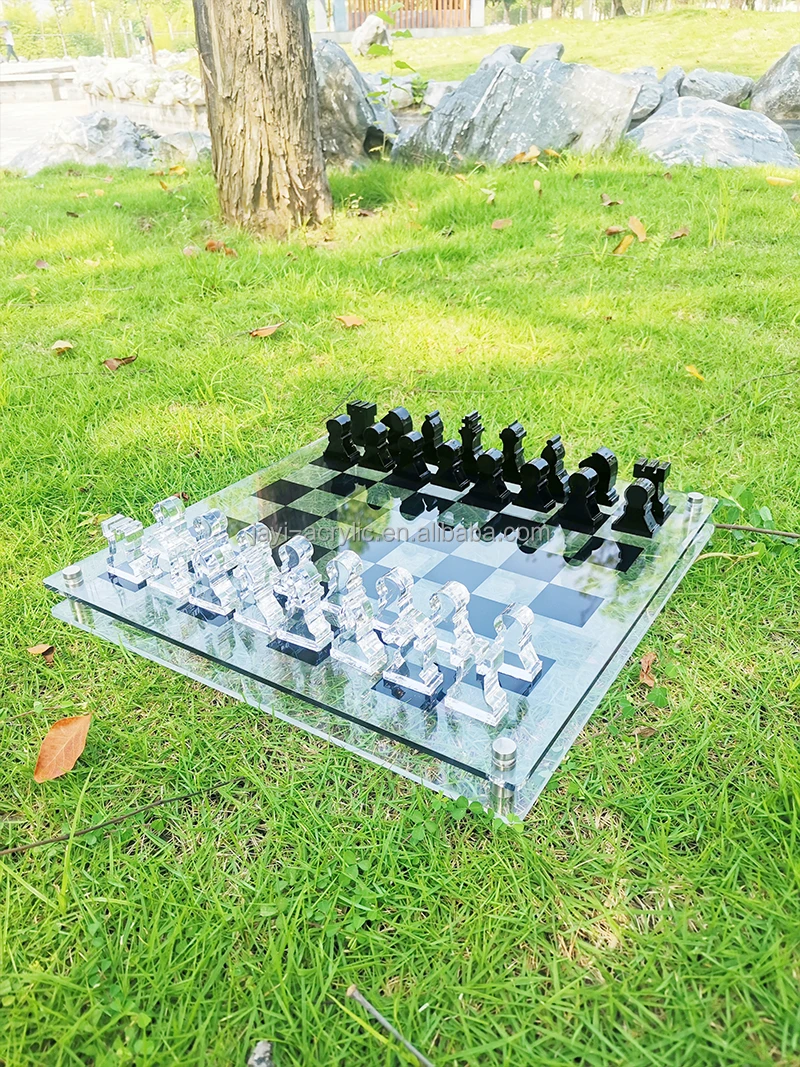 JAYI Custom Luxury Acrylic Chess Board Games Set