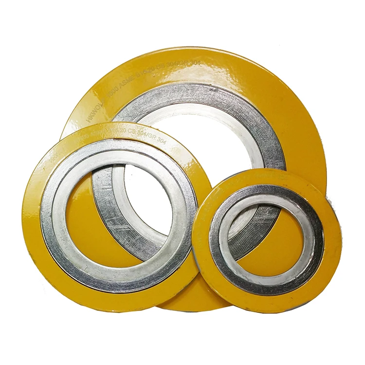 Graphite Packing Spiral Wound Gaskets Flange Gasket - Buy Spiral Wound ...