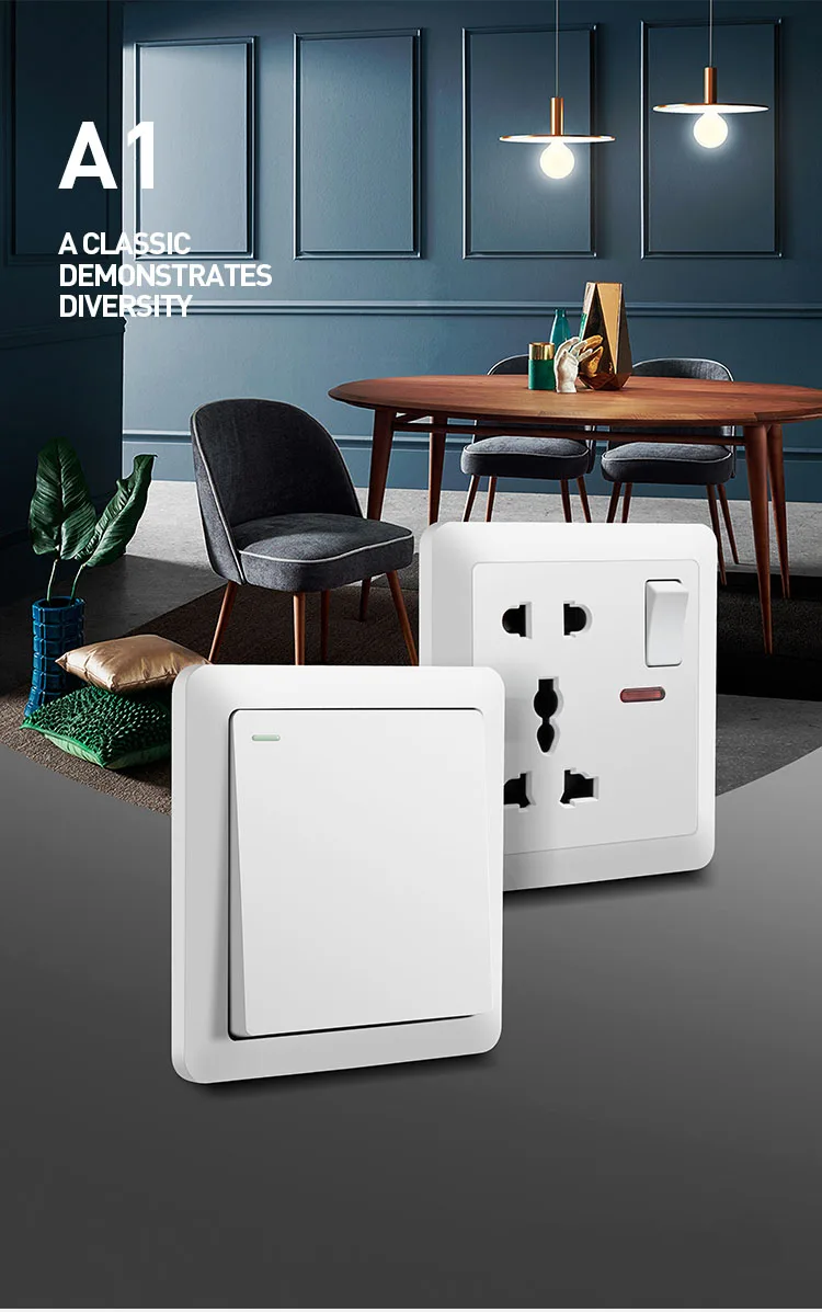 Wall Switch Uk Africa Electrical Switch Socket British Standard Switch ...