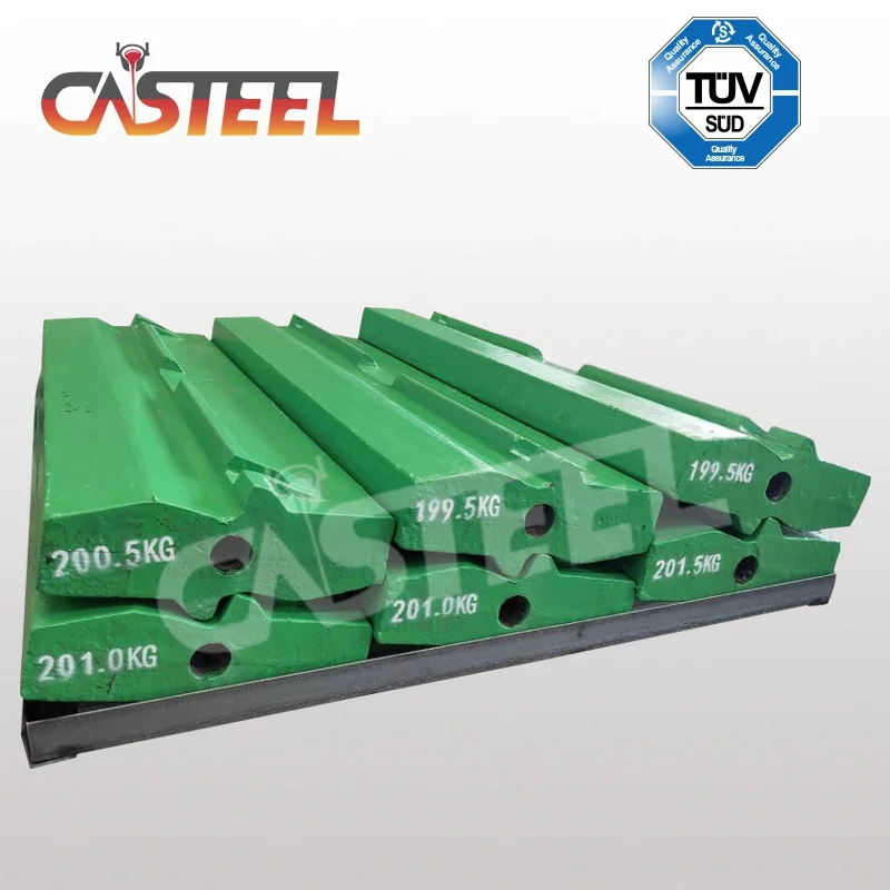 Impact Crusher Wear Parts High Chrome With Ceramic Inserts - Buy High ...