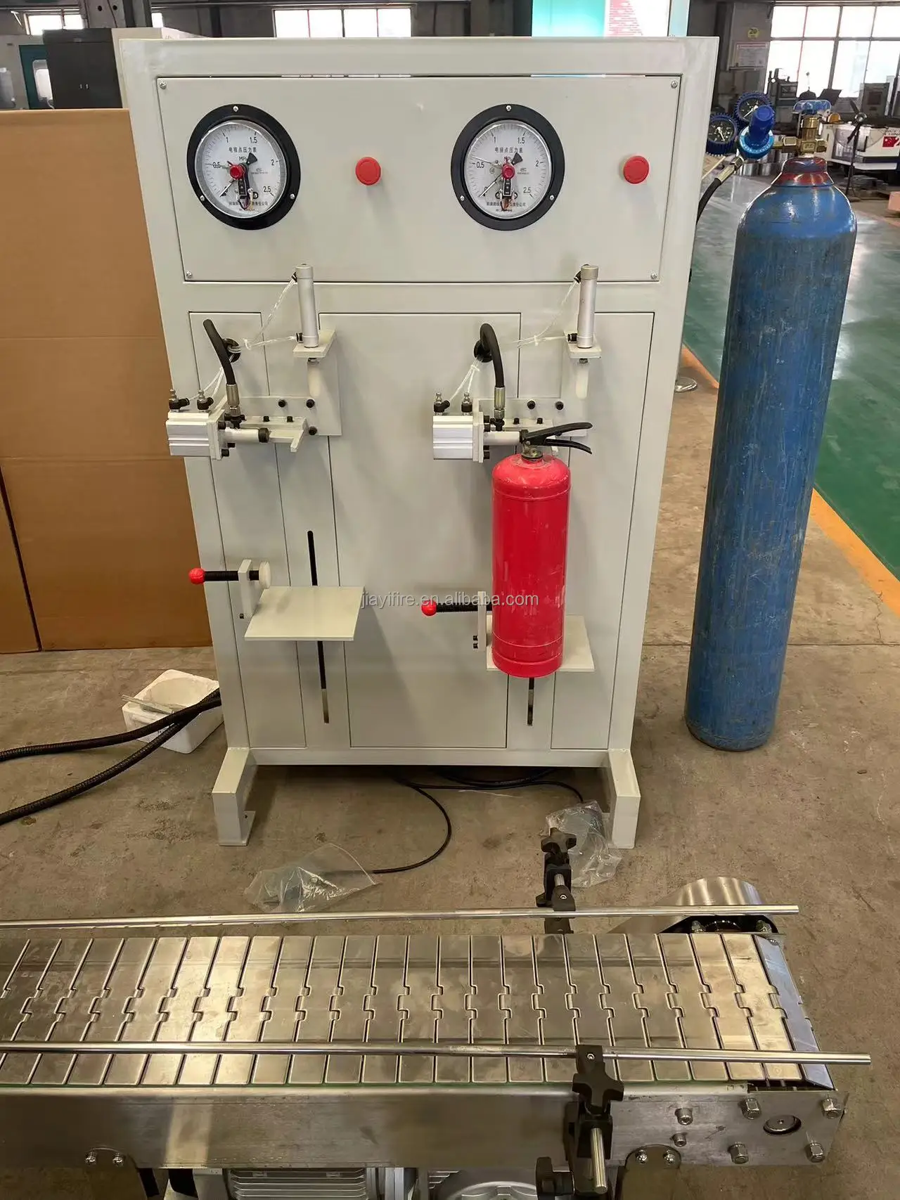 Semi-automatic Fire Extinguisher Powder Filling Machine Easy Operate ...
