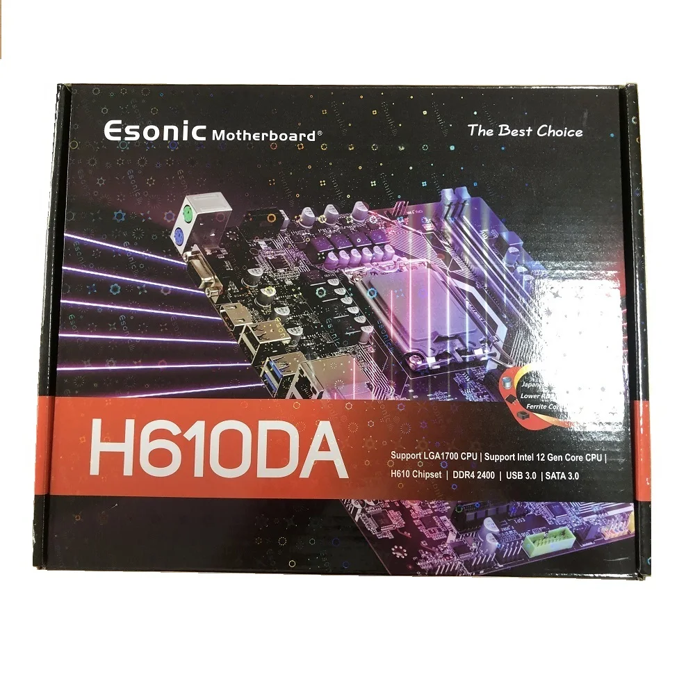 12th 13th Gen H610 Motherboard Micro Atx Esonic Mother Board With Dp ...