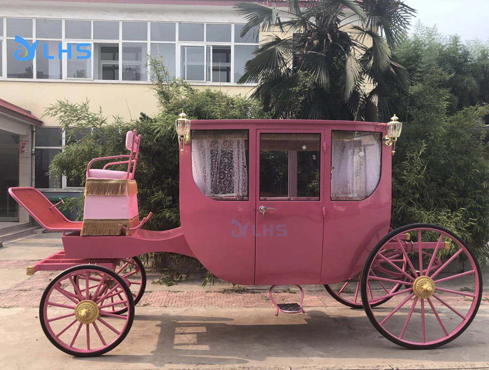 Available Sightseeing Horse-drawn Carriage Electric Wedding Horse ...