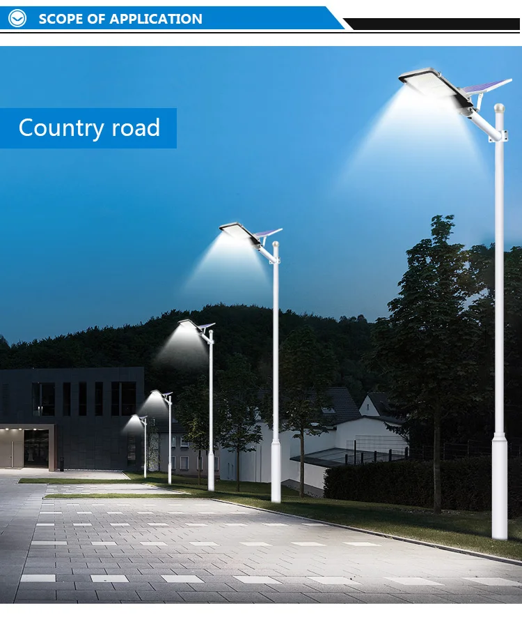 Die-cast Aluminum Split Outdoor Motion Control Solar Street Light Solar ...