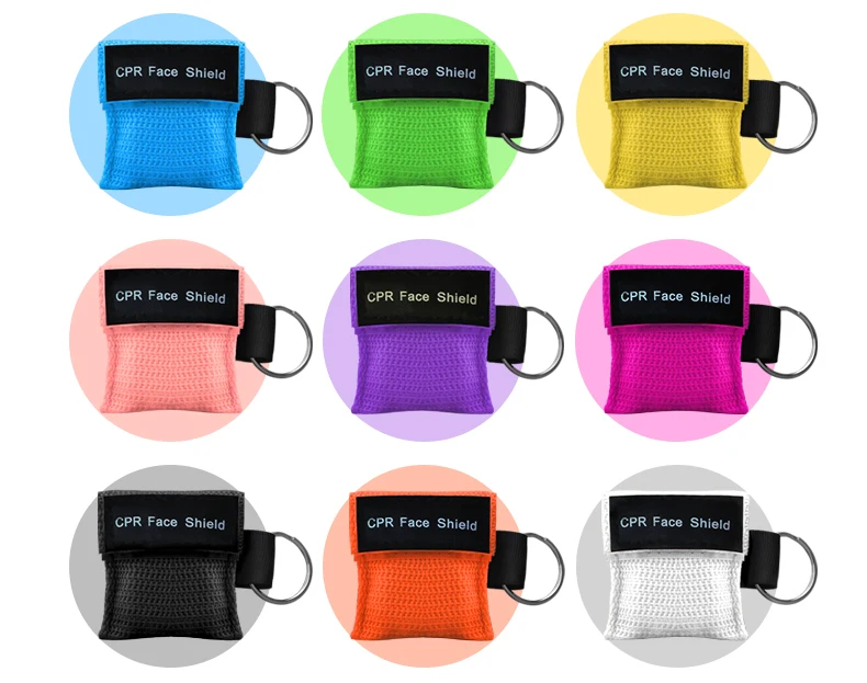 Personalized CPR Keychain Mask - First Aid Rescue Tool