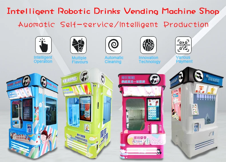 Fresh Delicious Milking Robot /ice Cream Robot/coffee Robot All Kinds ...