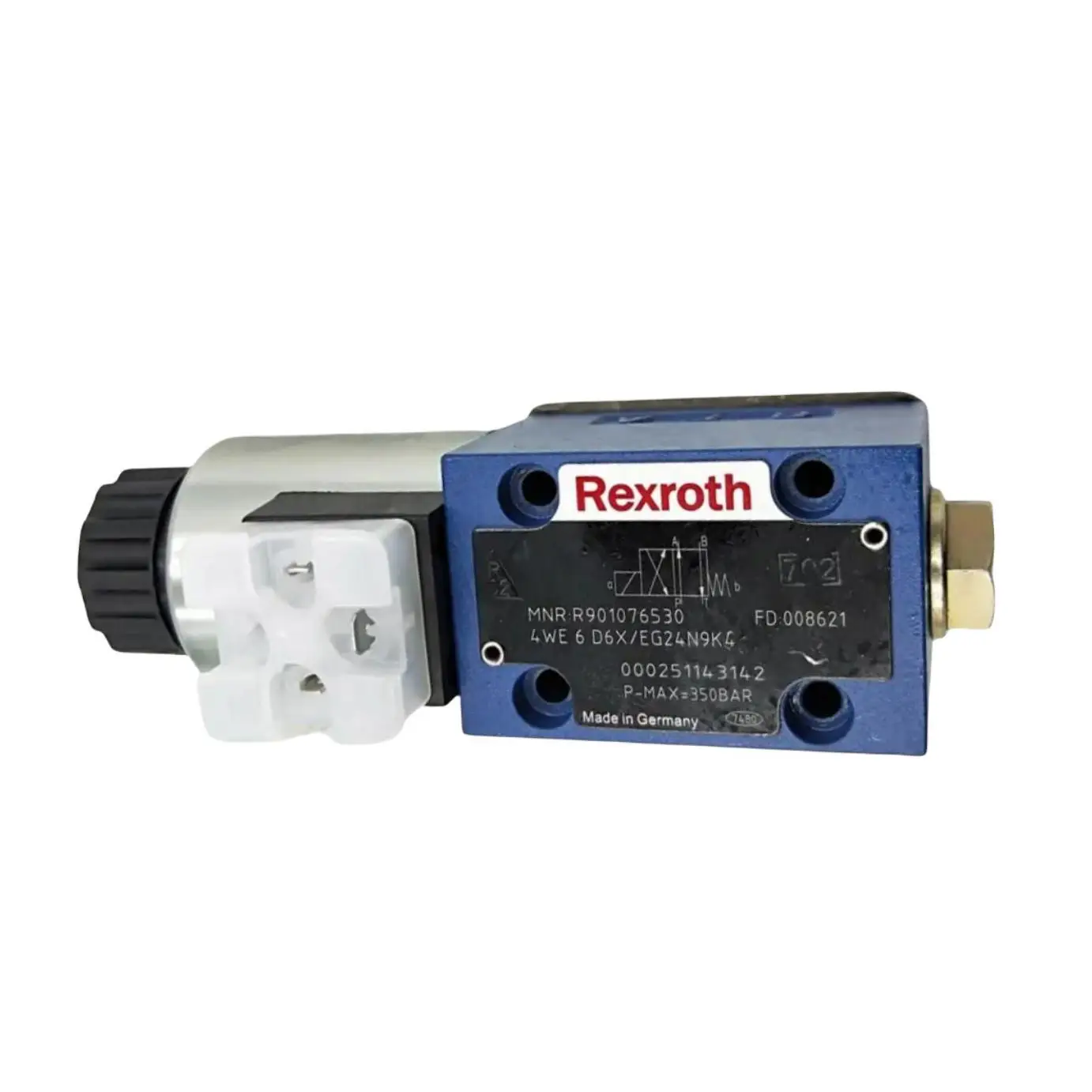 Rexroth 4WE6J6X Hydraulic Solenoid Directional Valve