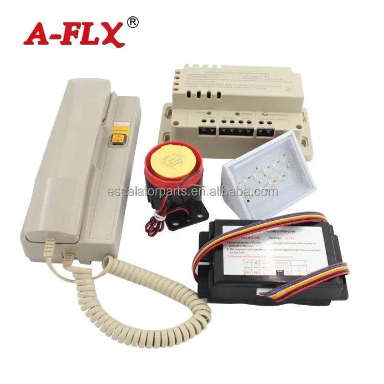 Elevator 3-Way Intercom System - Duty Room Master Intercom