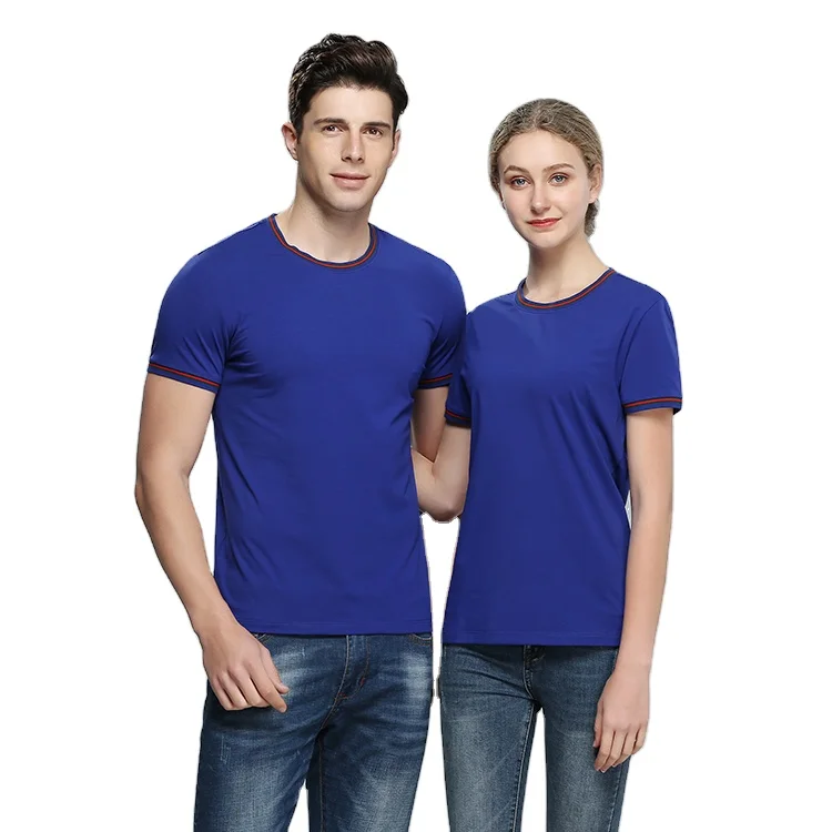 New Fashion Unisex Style Cotton Tshirts With Logo Printed Short Sleeve ...