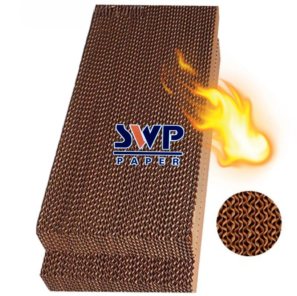 High Quality 120G Virgin Wood Pulp Kraft Paper for Cooling Pads