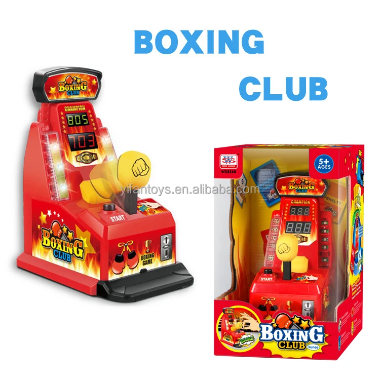 BO Boxing Game Toys - Red Plastic Sport Toy for Kids Ages 4-12 ...