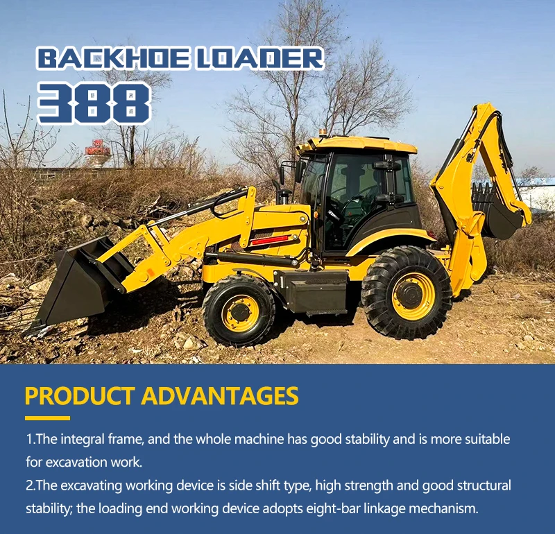 Front Wheel Loaders Machine 3 Ton Mini Wheel Loader 3-6 Ton Heavy Duty ...