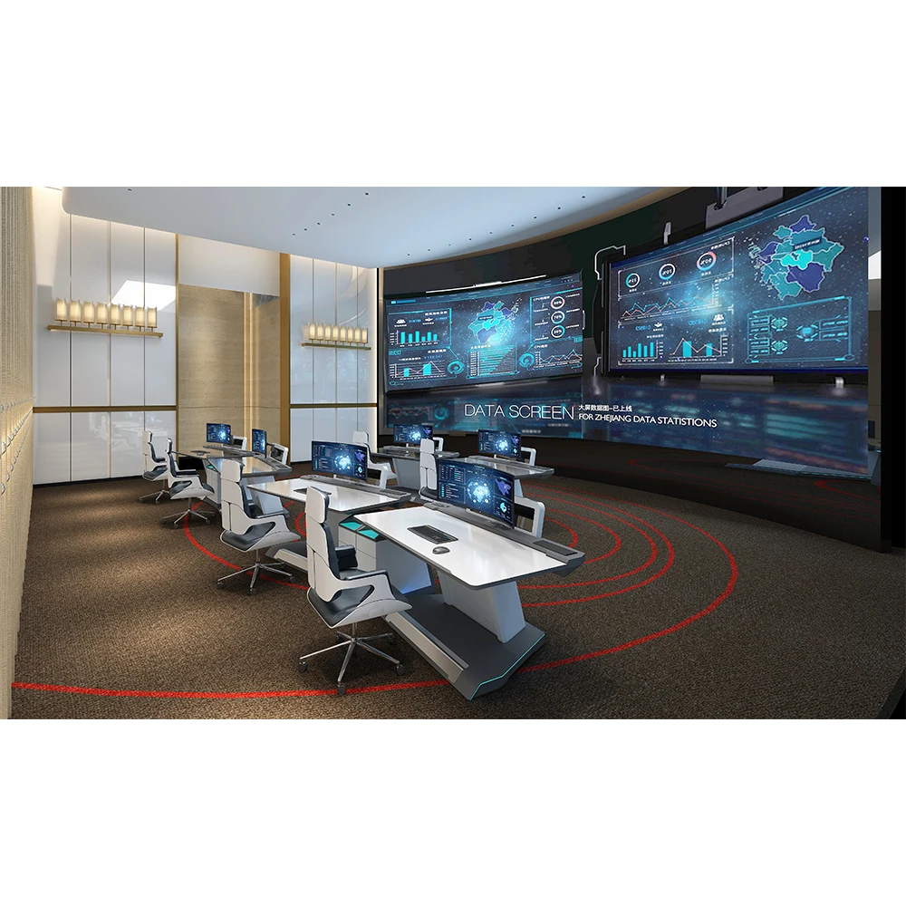 Wubang Custom Project Case Solutions - Intelligent Control Room Console