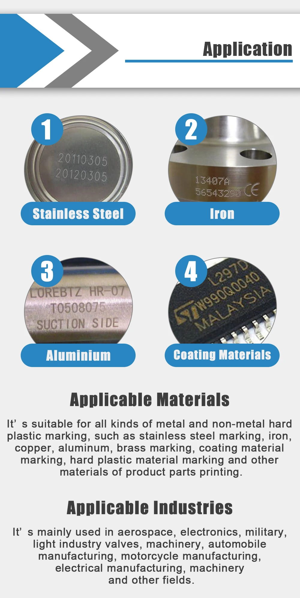 Portable Vin Number Marking Machine - Desktop Dot-peen