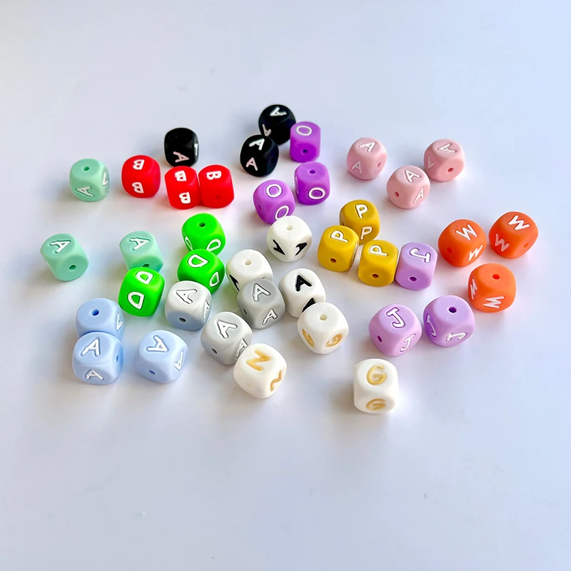 140 Colors BPA Free Silicone Teething Beads - Soft & Safe