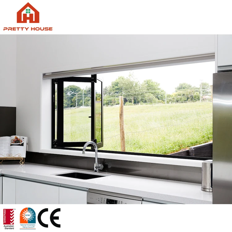 Aluminium Bi Folding Accordion Glass Windows - Durable & Stylish