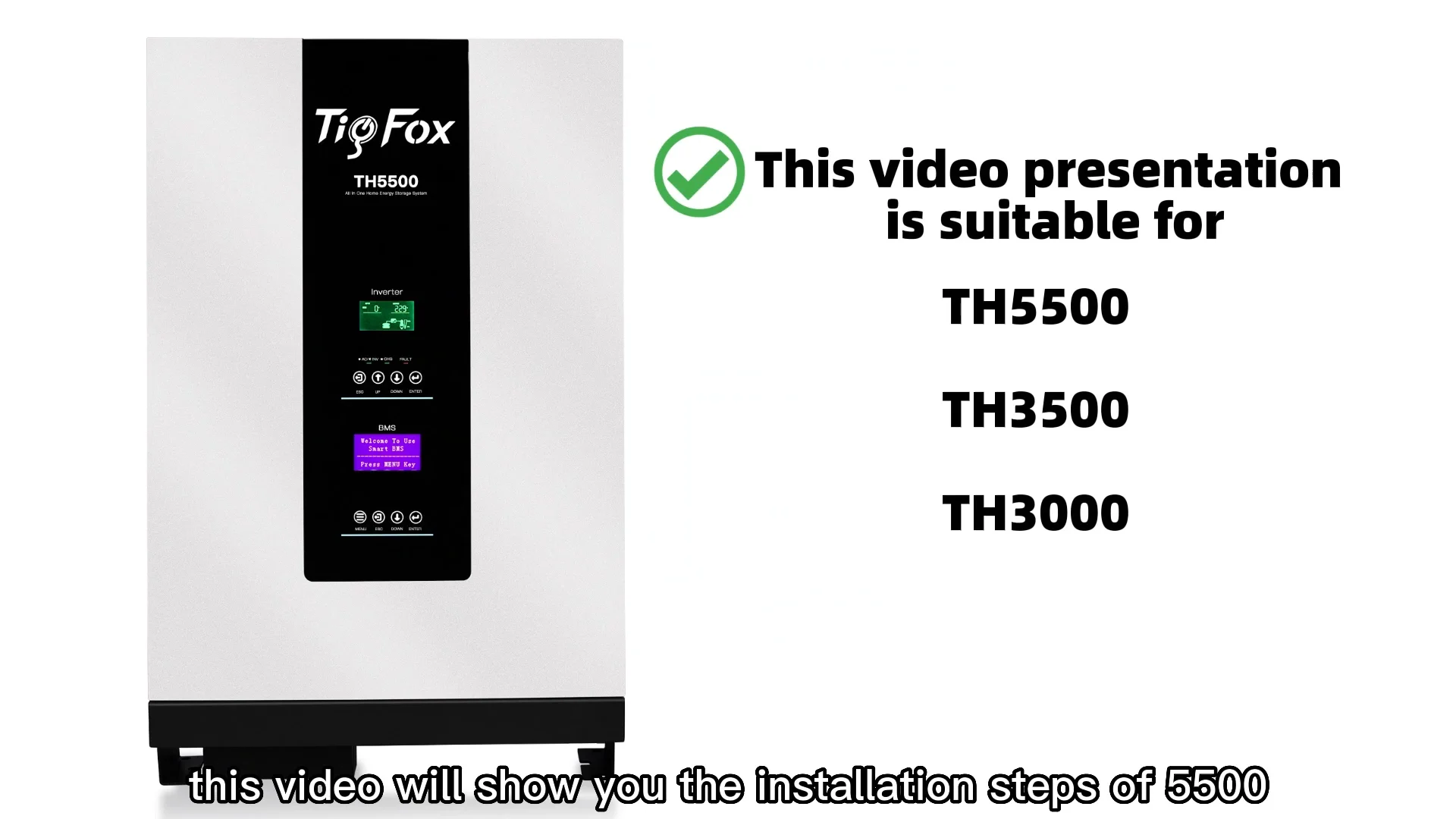 Tigfox Complete Off Grid Home Energy Storage Li Battery Inverter 48v ...