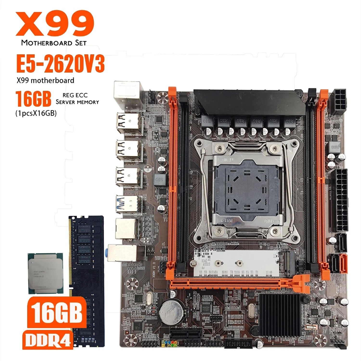 X79pro Motherboard Kit X79 Combo With Xeon E5 2689 Cpu And 16gb(2*8gb ...